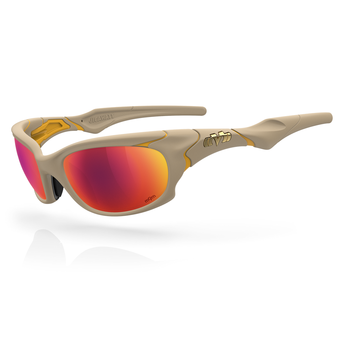 Jigawatt - Gloss White / Black / Glacier Plasmachromatic Polarized